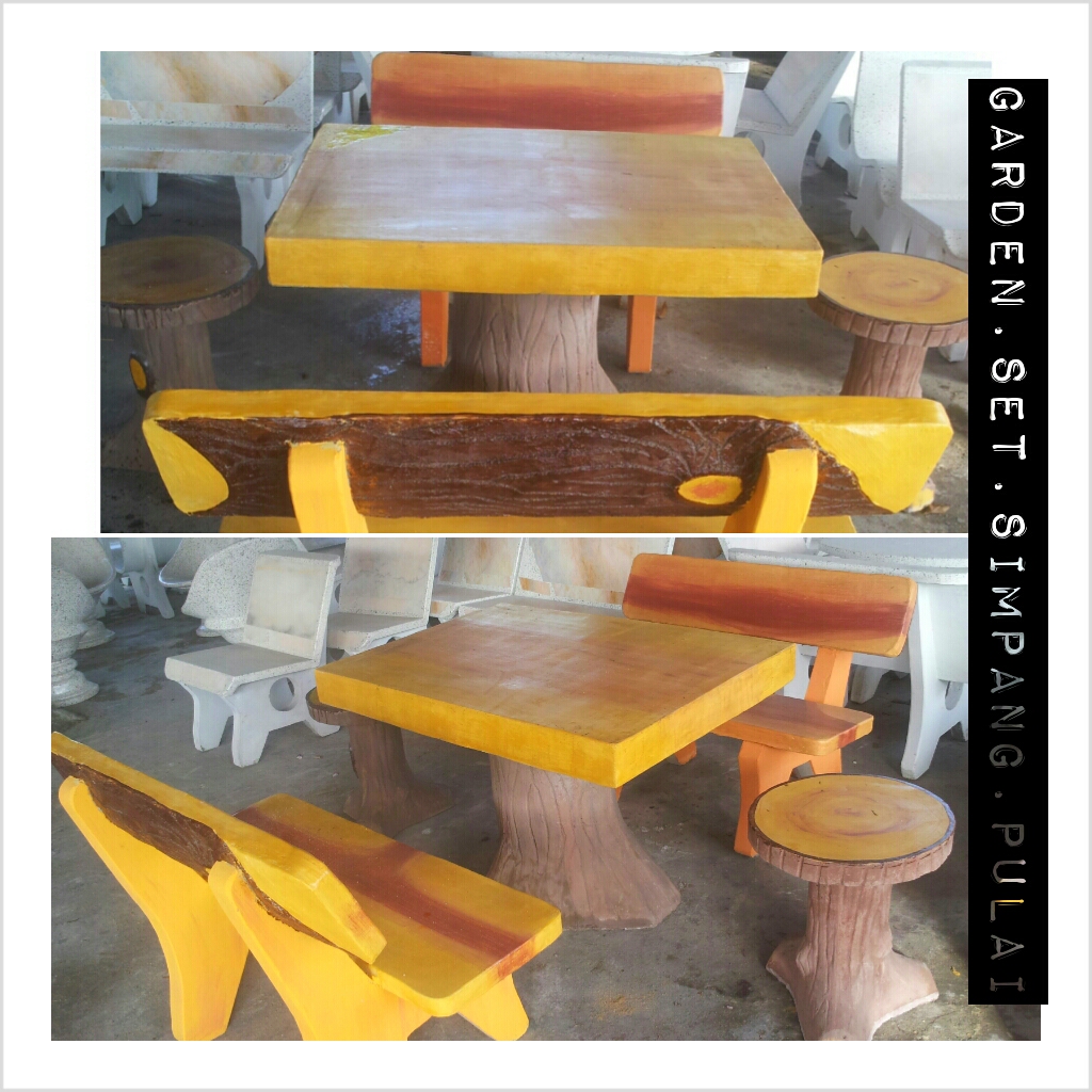 Set Taman Simpang Pulai: Set simen fero (kayu) 1