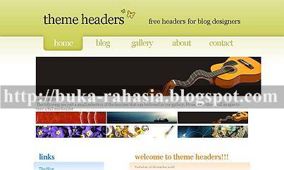 Contoh Gambar Header Blog Gratis Berkualitas Tinggi | Master Mahasin