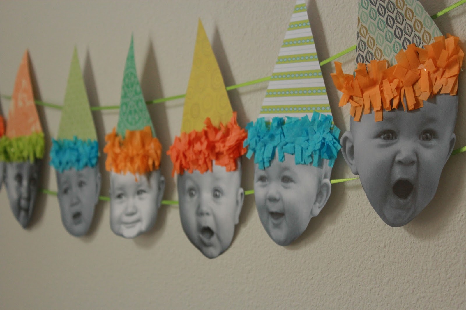 From Dahlias to Doxies: Baby Birthday Banner {Tutorial}