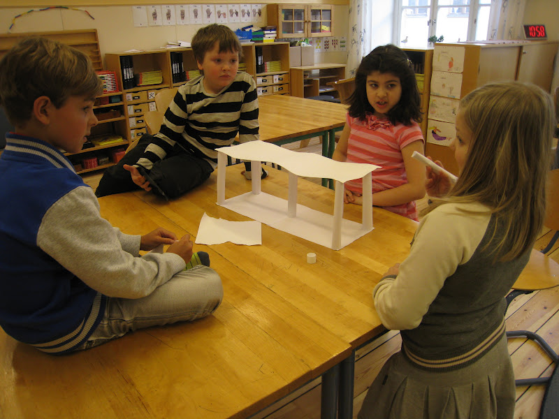 HJÄRTAT: Hur högt torn kan vi bygga av 10 papper och ett limstift?