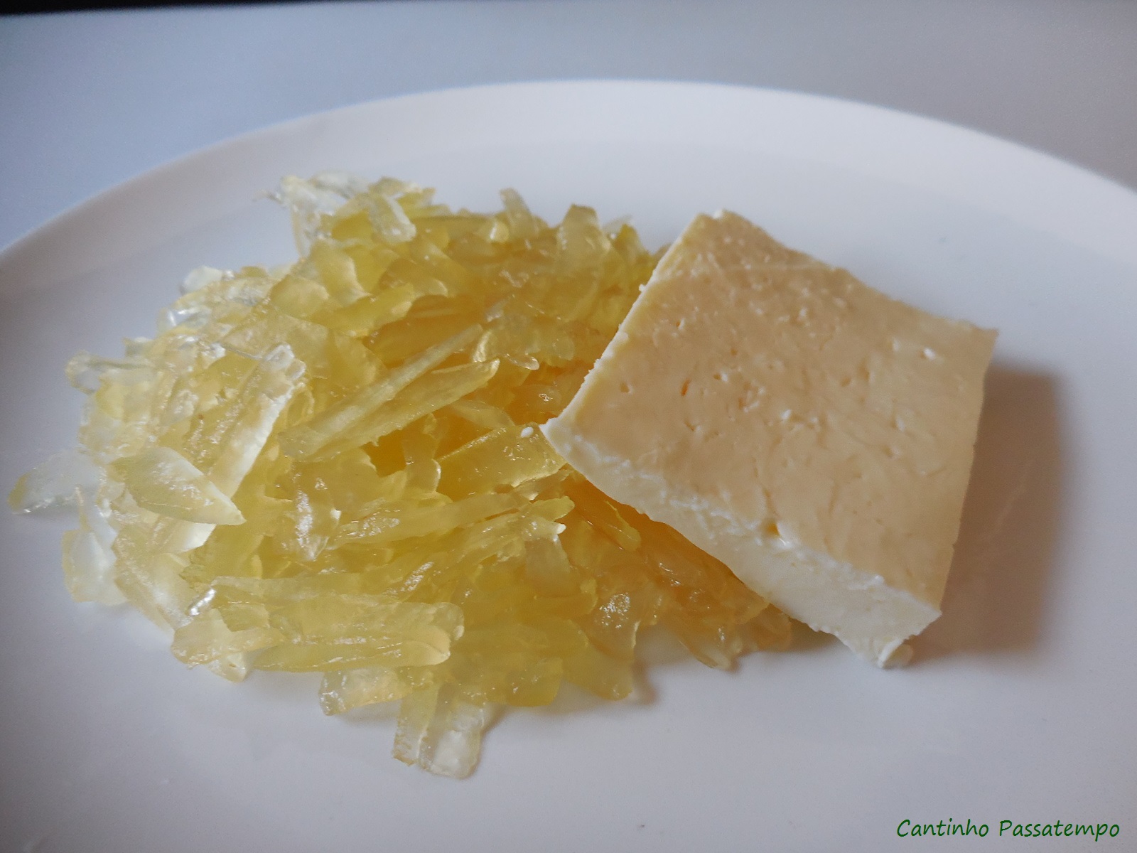 Cantinho Passatempo: Doce de mamão verde ralado