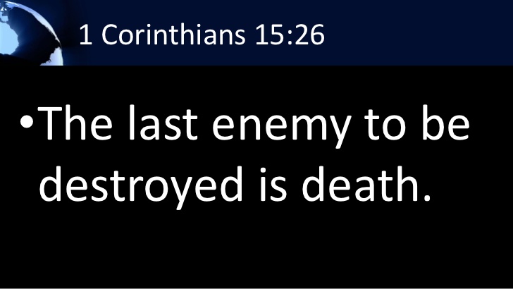 Blessed By The Lord: March 27, 2018 - THE ENEMY HAS BEEN DESTROYED