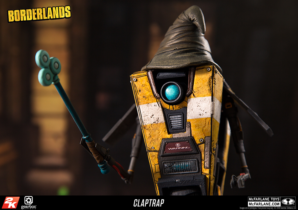 Toys n' News: McFarlane Toy - Color Tops "Borderlands 2" Claptrap