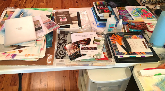 Martha Kisling Art With Heart : Studio Clean Up Challenge - Day 3