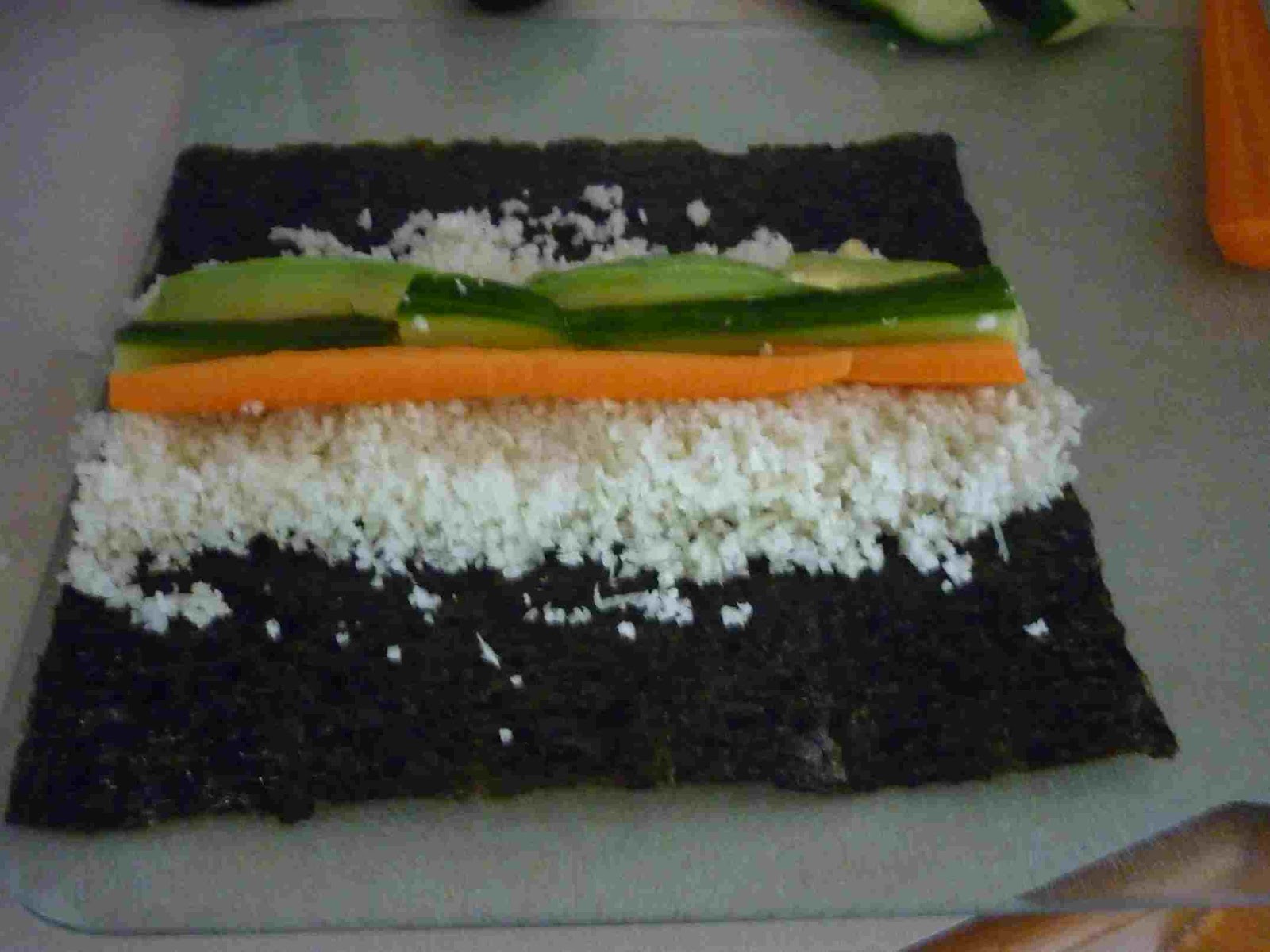 Simpleliving: Sushi Without Rice - Low Carbohydrate