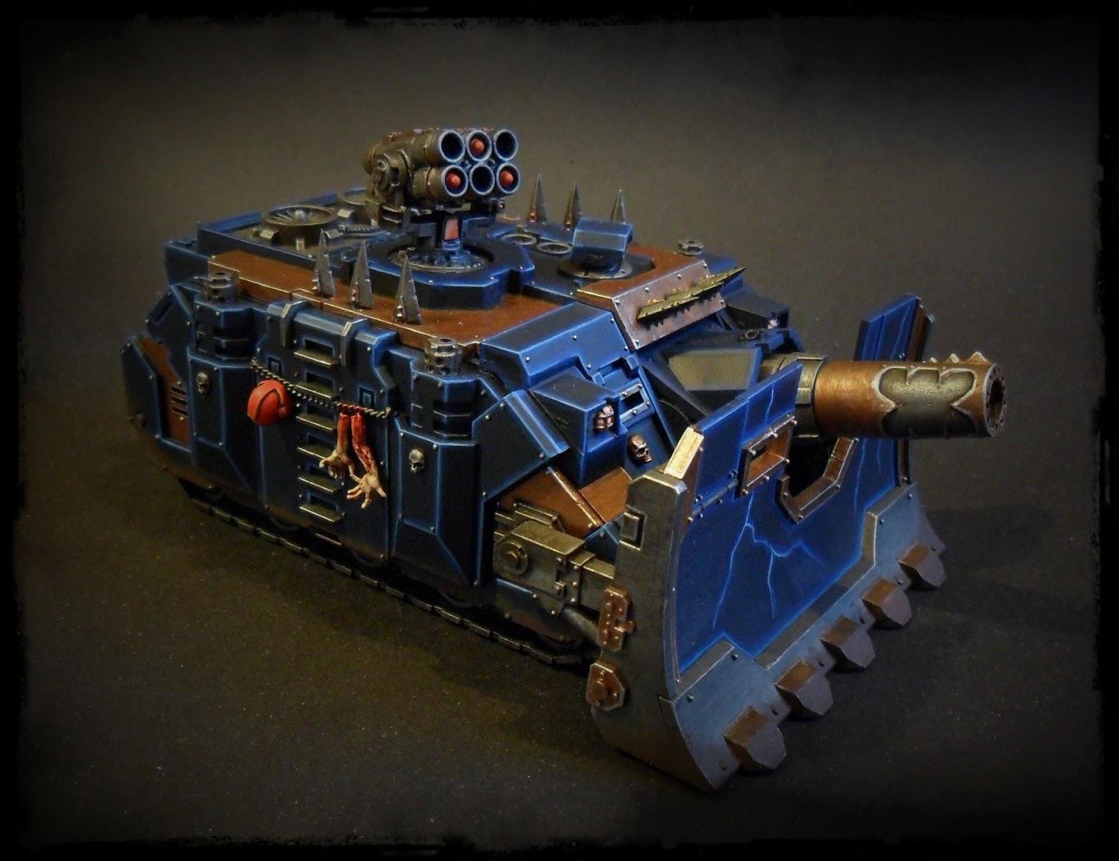 Nemac's 40k: Night Lord's Vindicator WIP #2