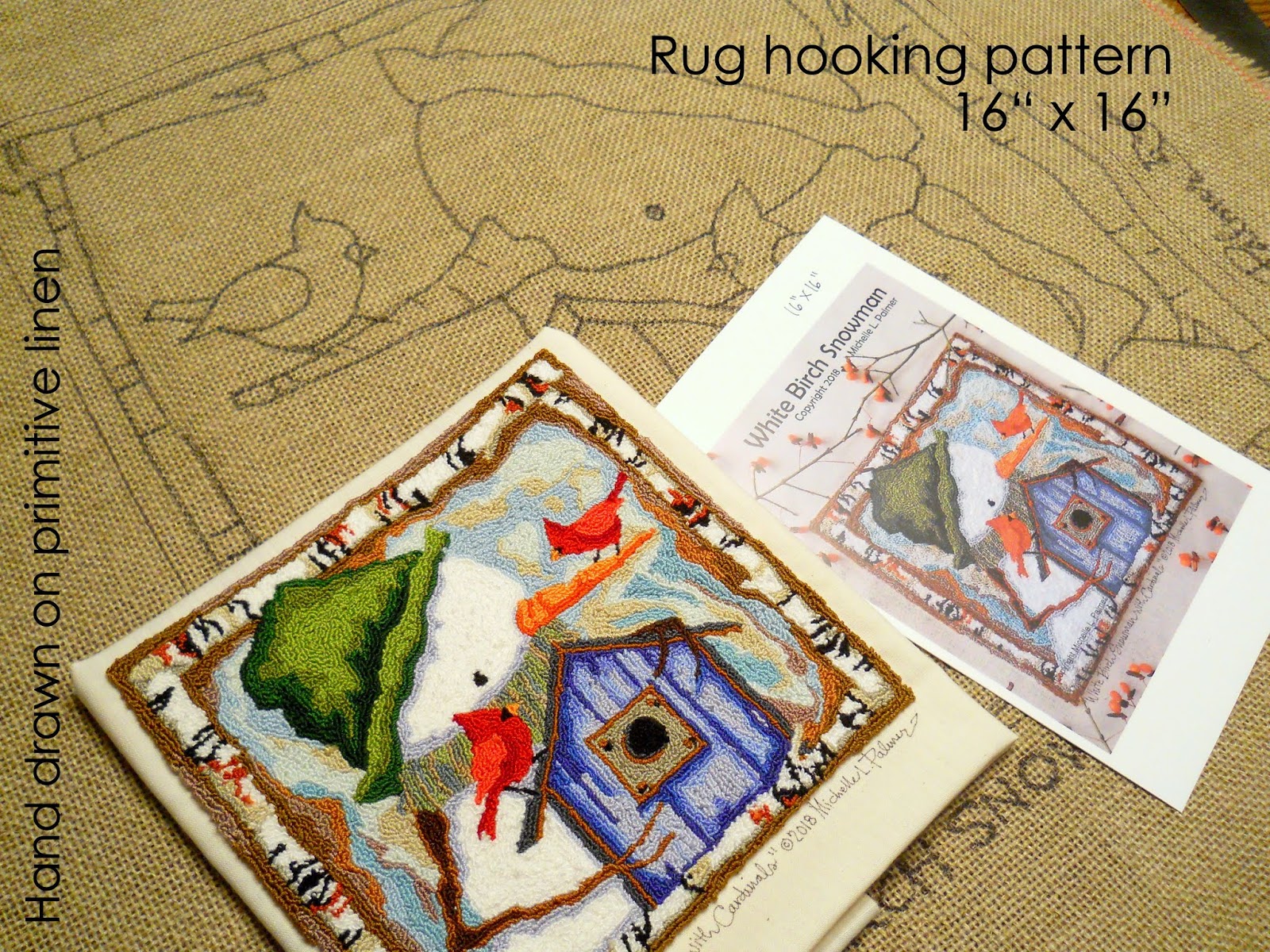 Michelle Palmer: Rug hooking patterns~