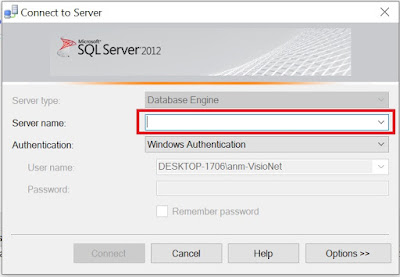 MENGATASI SERVER NAME YANG KOSONG DI SQL SERVER - Catatan Ku