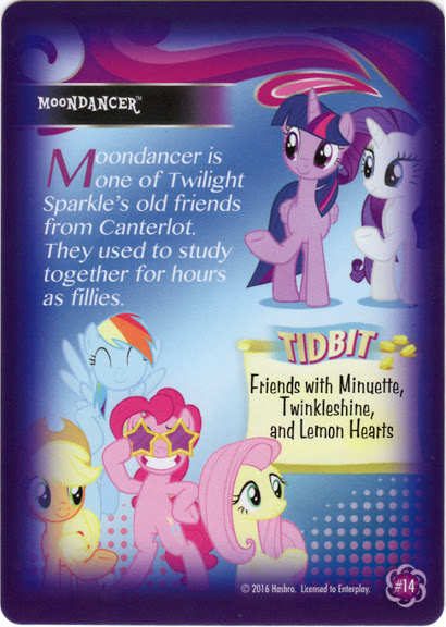 MLP Moondancer Trading Cards | MLP Merch