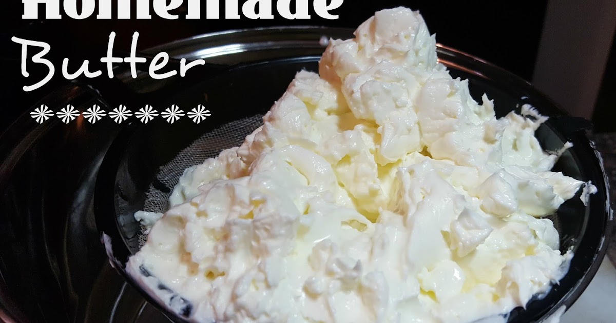 How to make quick and easy butter at home|Homemade butter recipe