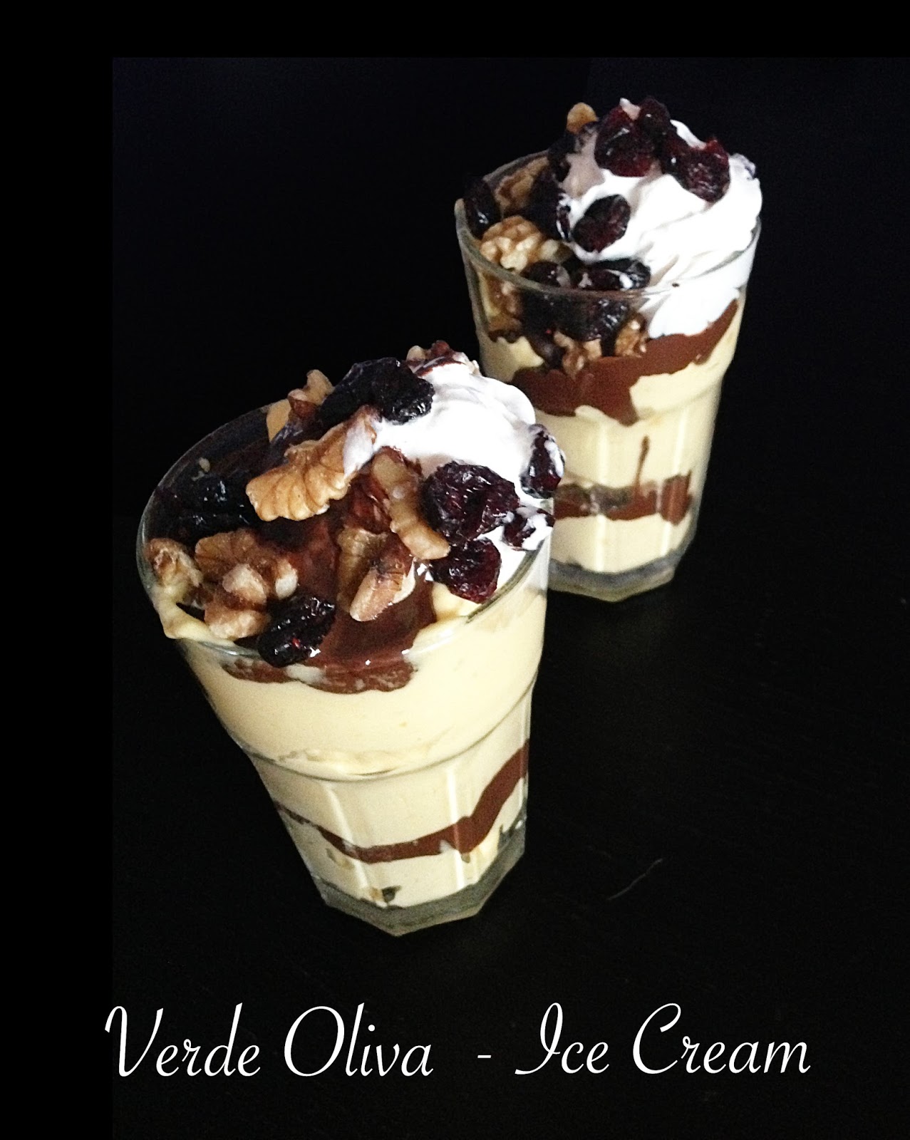 Verde oliva IT: Coppa gelata di mango e banana