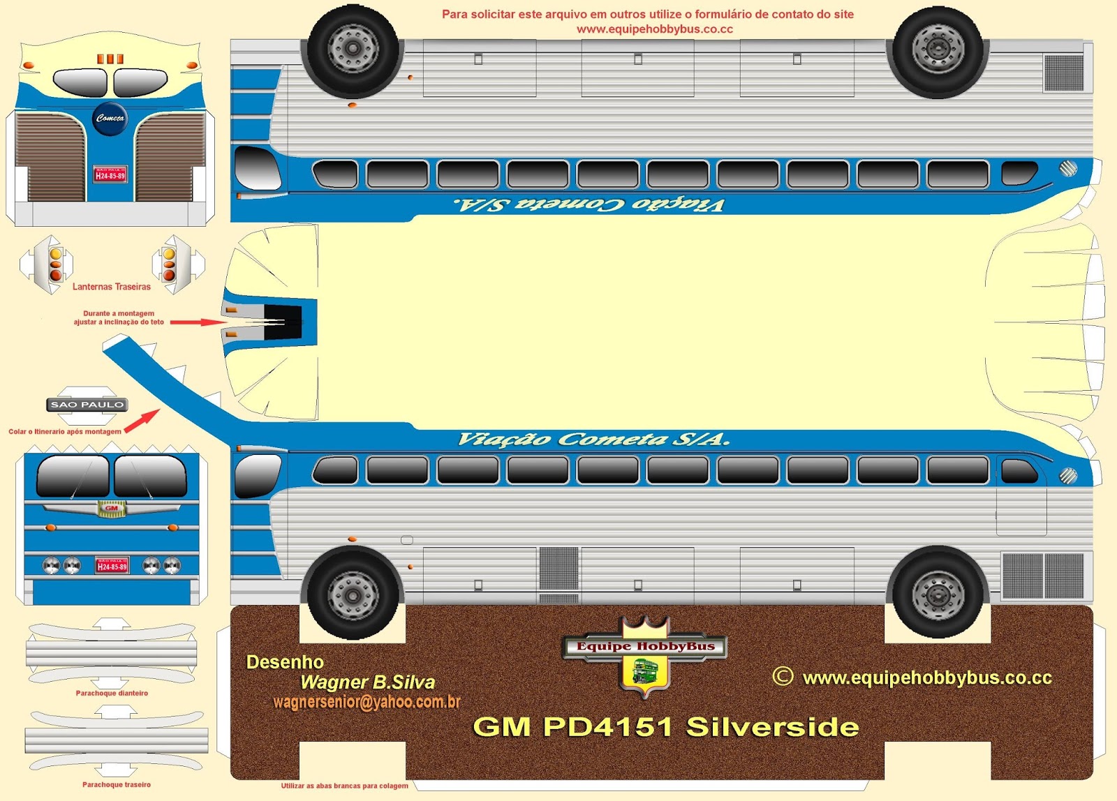 SP. Papel Modelismo: Janeiro 2009