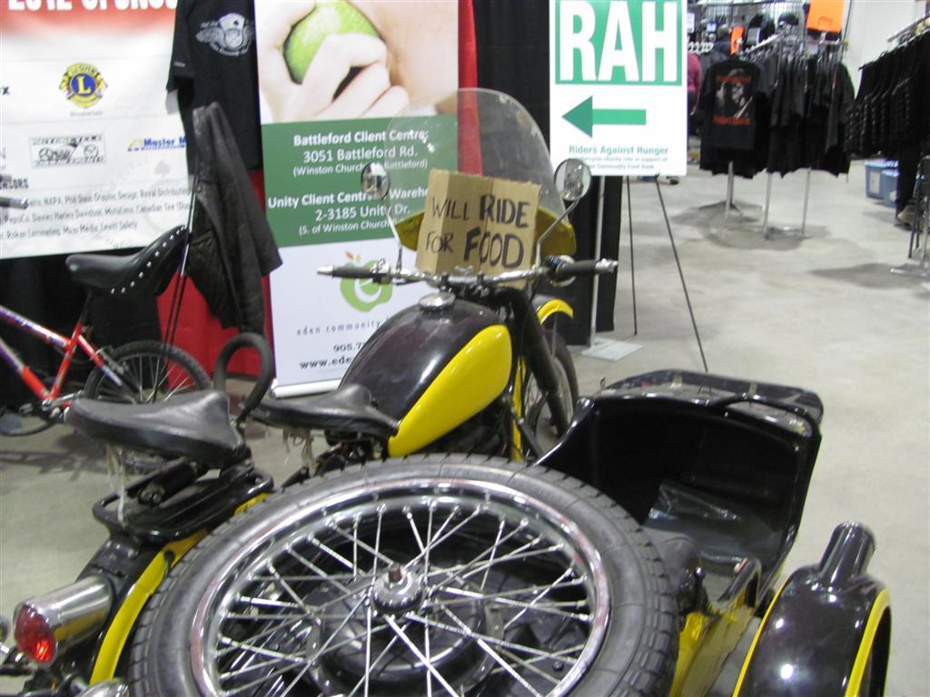 Skid and Sandy On The Road: Toronto Spring Motorcycle Show