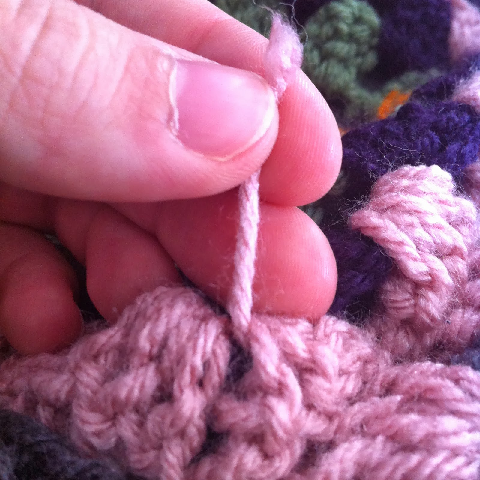 Blue Cloud Crochet: Ends