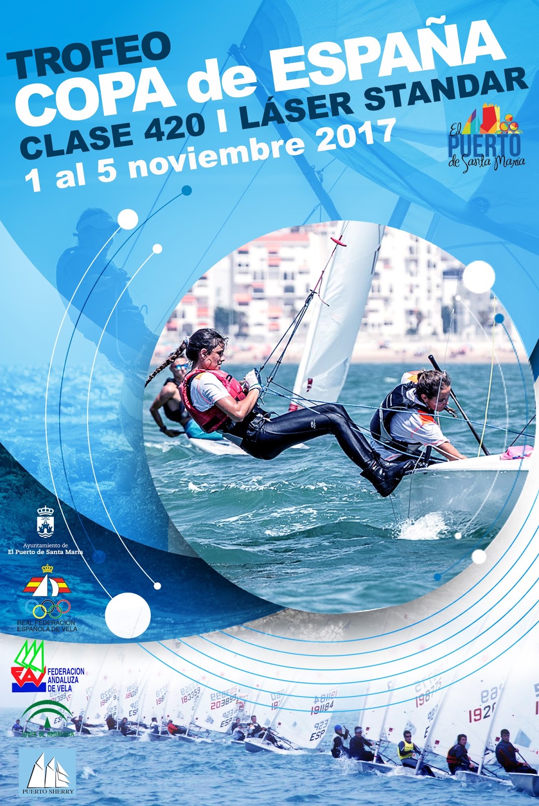 Copa de España de 420 y Laser Std. - 1 al 5 de noviembre de 2017