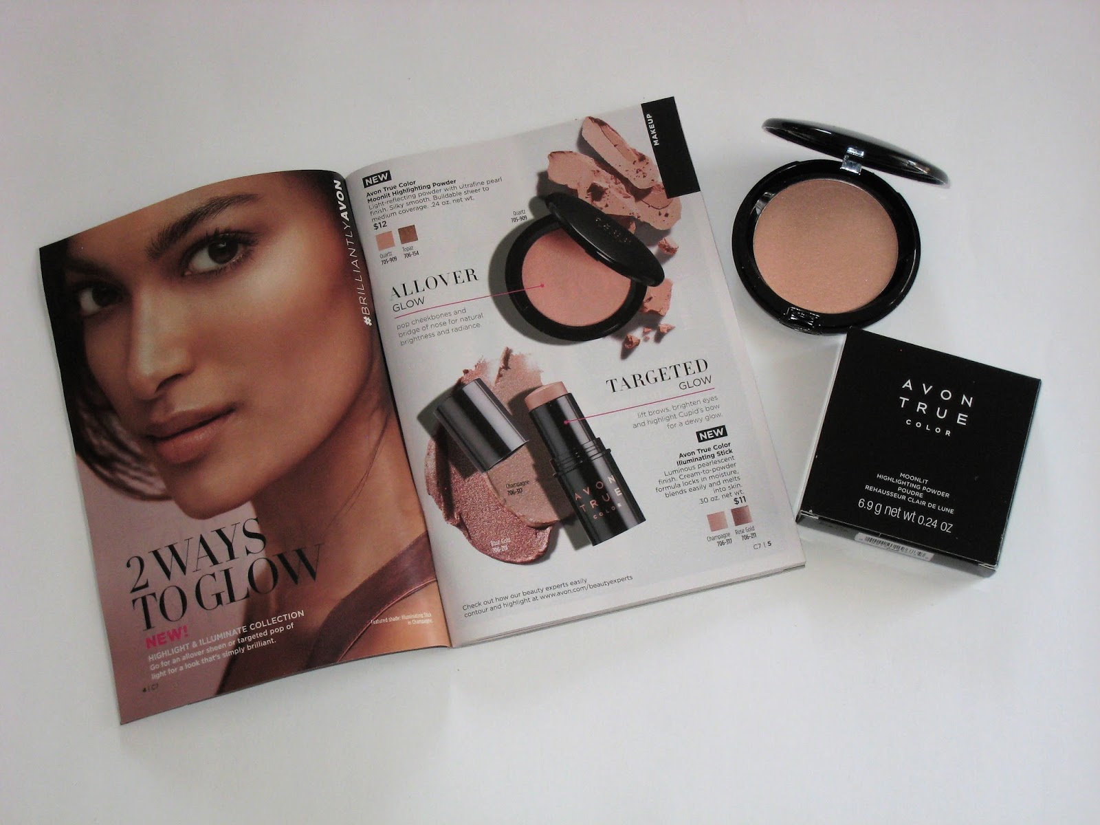 Erica's Fashion & Beauty: Avon True Color Moonlit Highlighting Powder ...