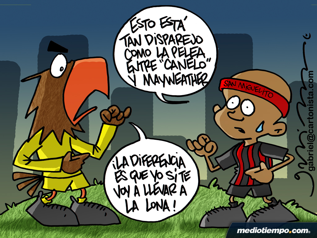 FUTBOL DE TODOS MONOS: Disparejo