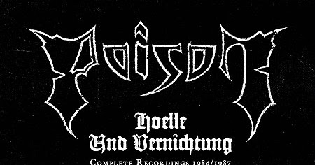 CULT TO OUR DARKEST PAST: WORSHIP VINYL: POISON "Hölle Und Vernichtung ...