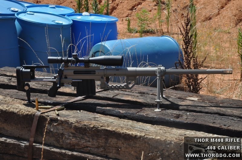 Knesek Guns, Inc.: THOR M408 Rifle Photos - 408 Caliber