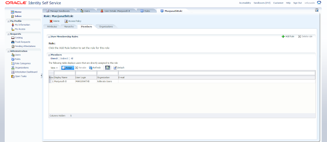 Oracle Identity Manager (OIM) 11G R2 PS2/PS3/12C: Create User and Customize Fields, Create Role ...