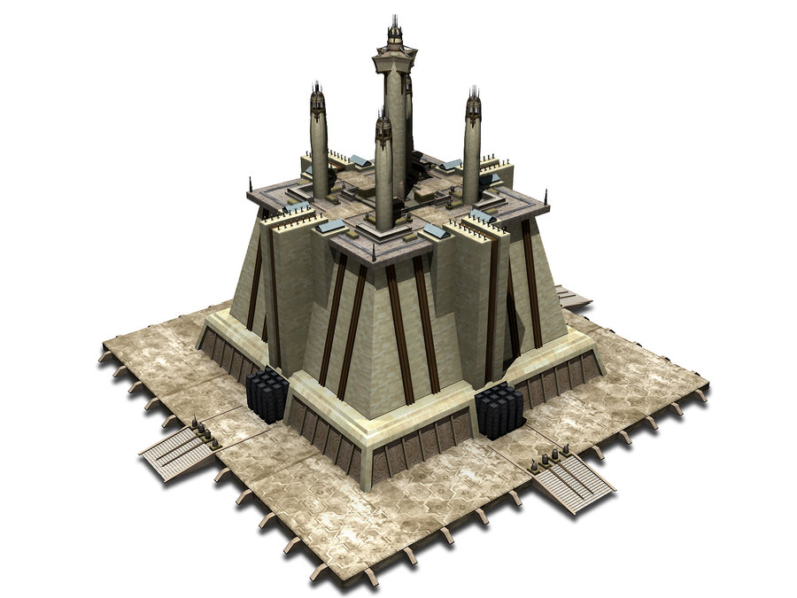 Render: Parcial Final Star Wars Templo Jedi