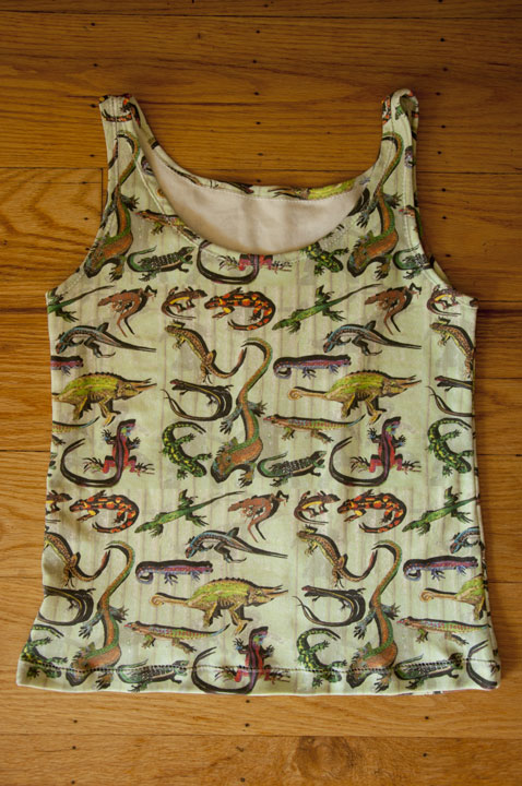 A Thousand Words T Shirt Made With Original Reptiles Fabric a-thousand-words-t-shirt-made-with-original-reptiles-fabric