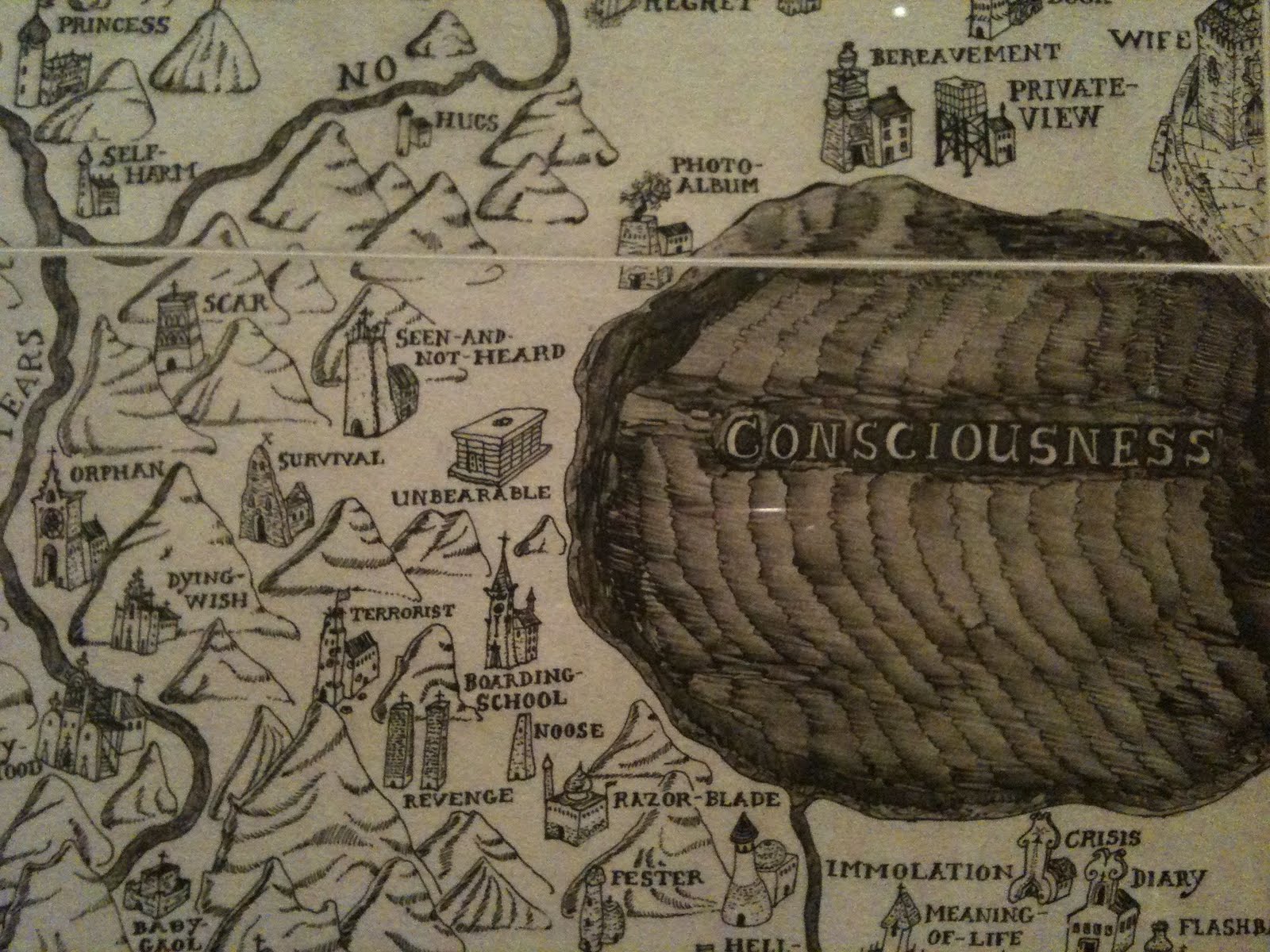 Grayson Perry Map Of An Englishman 2004 Etching - Printable Maps Online