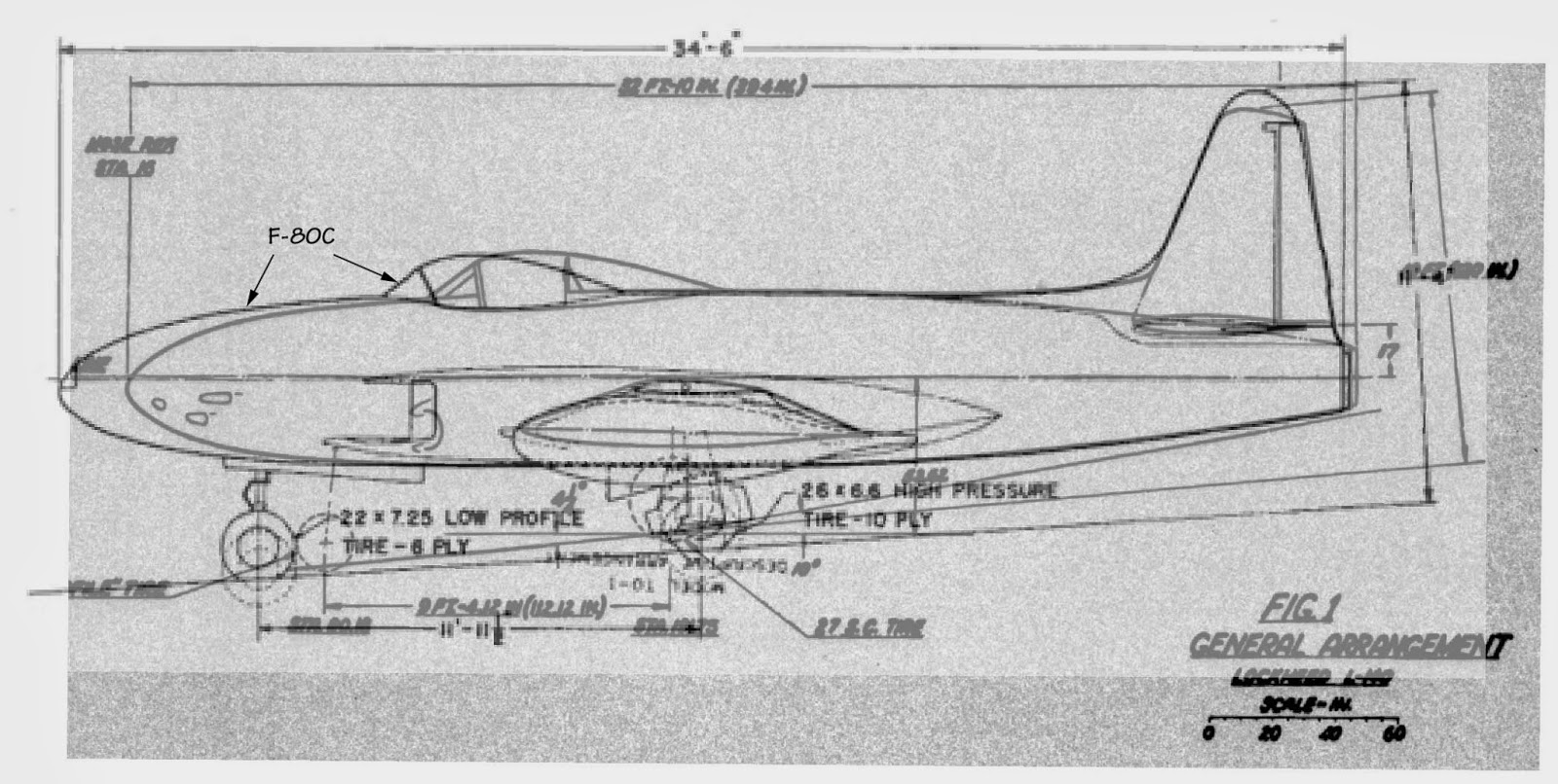 Tailhook Topics Drafts: Lockheed XP-80