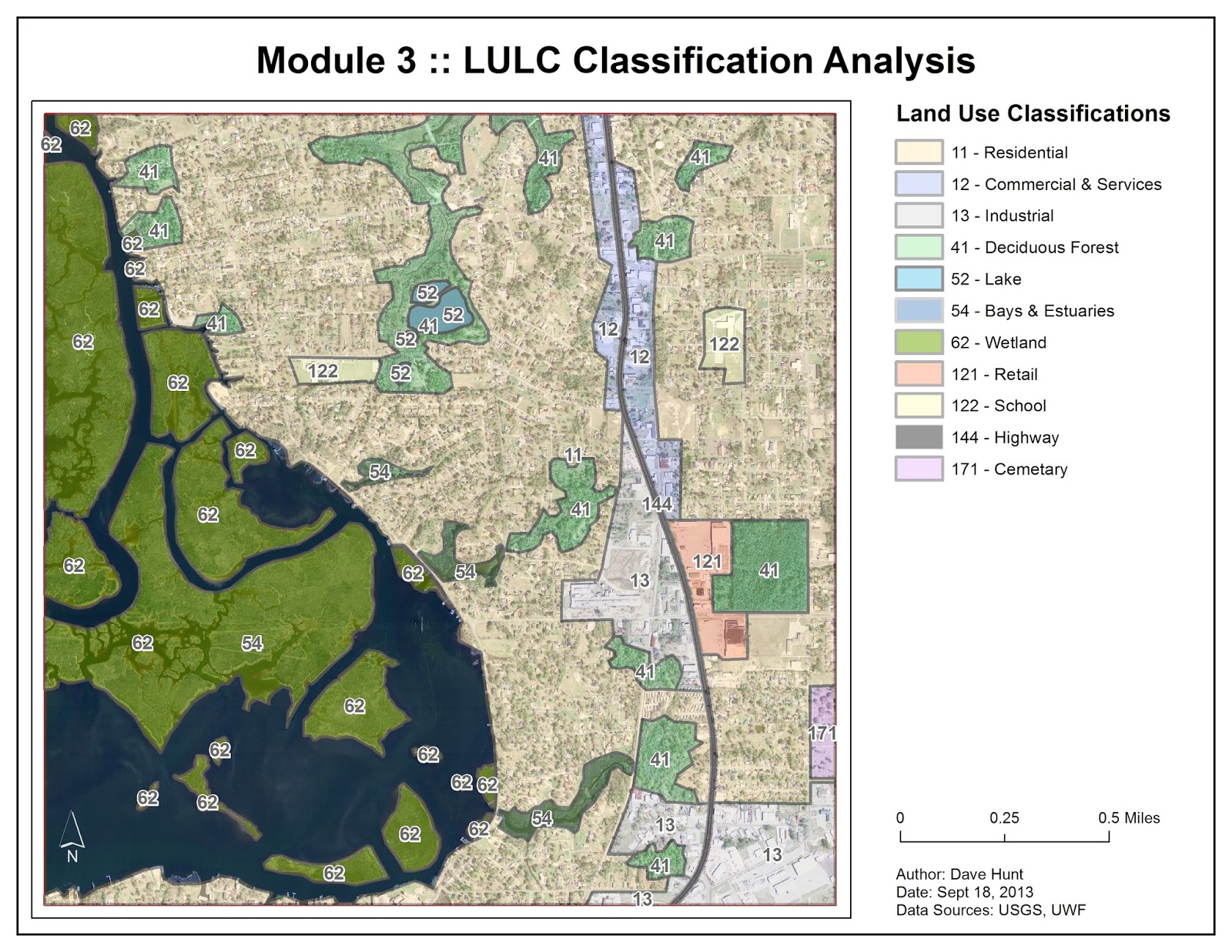 A GIS Journey: LULC Analysis