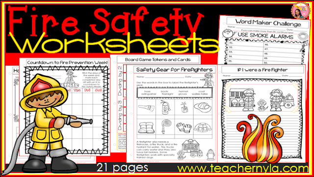 Fire Safety Worksheets Ks3