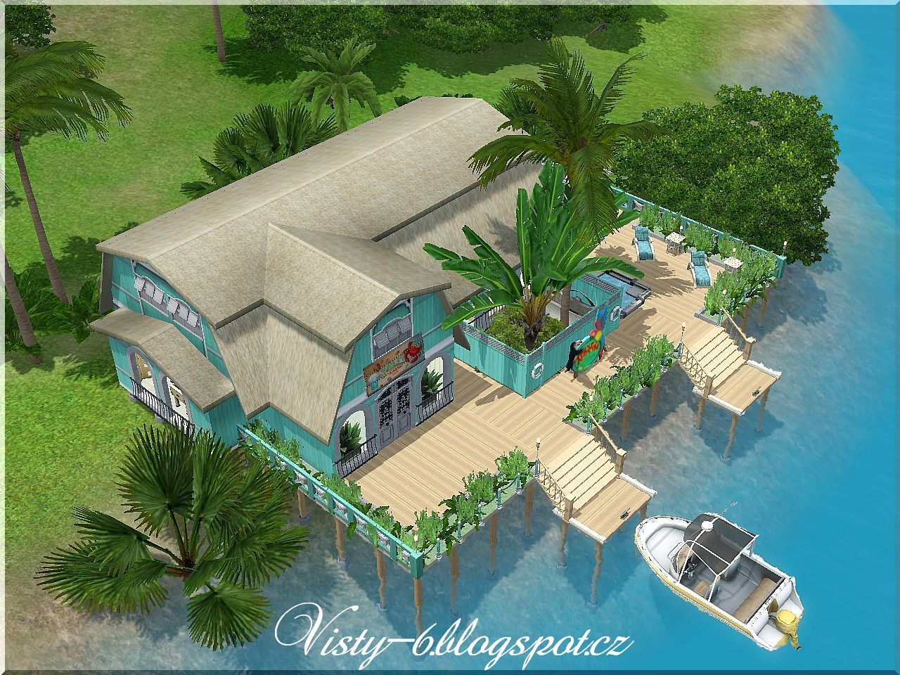 Visty6: Tropical - Island bar