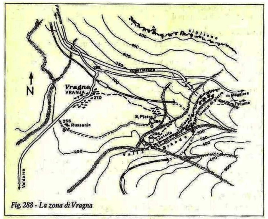 SCHEDE DELLE ESCURSIONI NEI DINTORNI DI TRIESTE: Scheda *** VRANJA ...