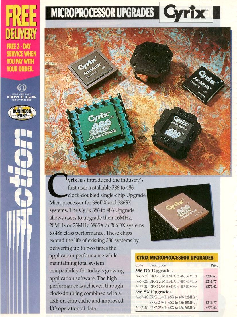 Informatica Viejuna: Cyrix y sus actualizaciones de procesador