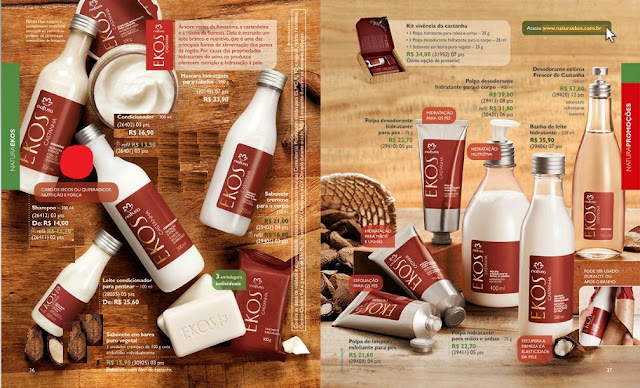 Exploring Brazil: NATURA - EKOS LINE