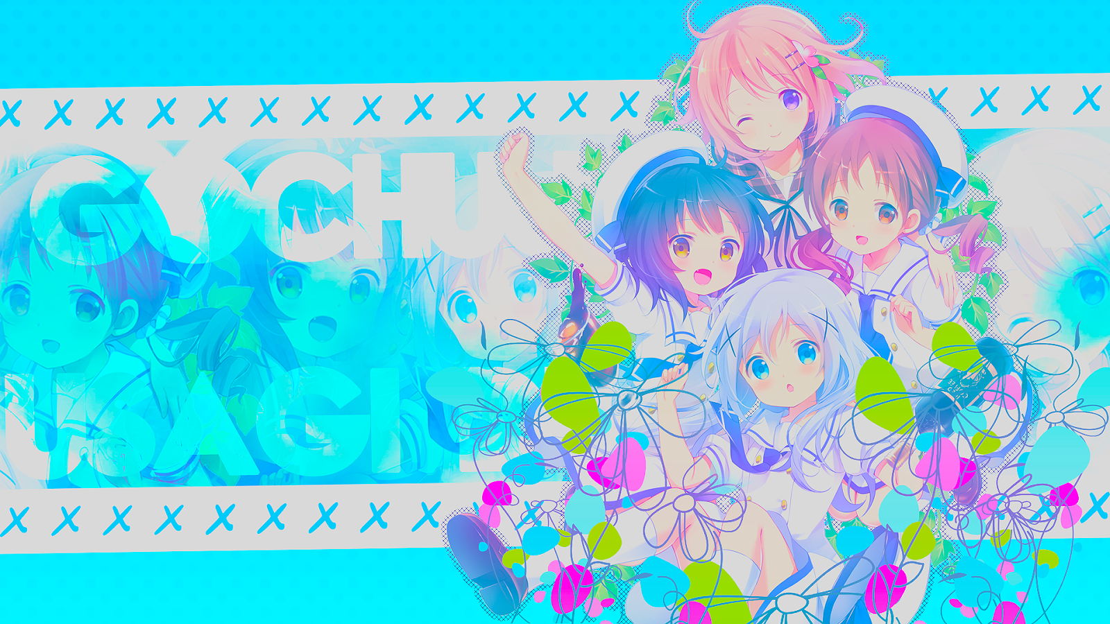 Wallpaper: Gochuumon wa Usagi desu ka? | Ediciones Railgun