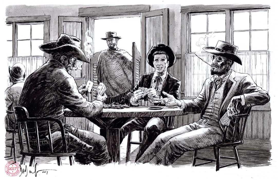 DaveDrawsComics: The Blog!: Jonah Hex, Brett Maverick, Django, and the ...
