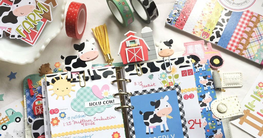 Doodlebug Design Inc Blog: Down On The Farm | Planner Pages with Anabelle
