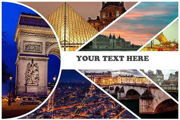 PhotoEffect: Create a Photo Collage with 7 Pictures in Photoshop