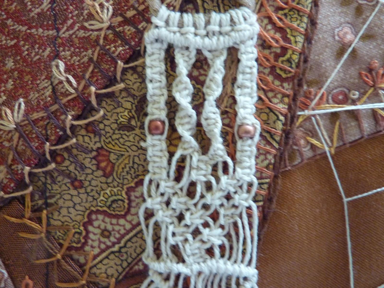 Connie Eyberg Originals: August CQJP - Macrame