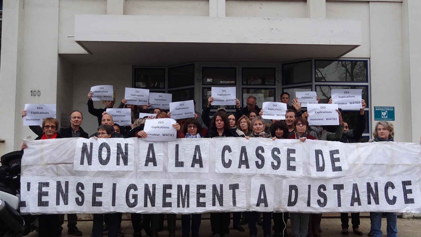 Personnel du Cned: Mouvement Cned 23.11.2016