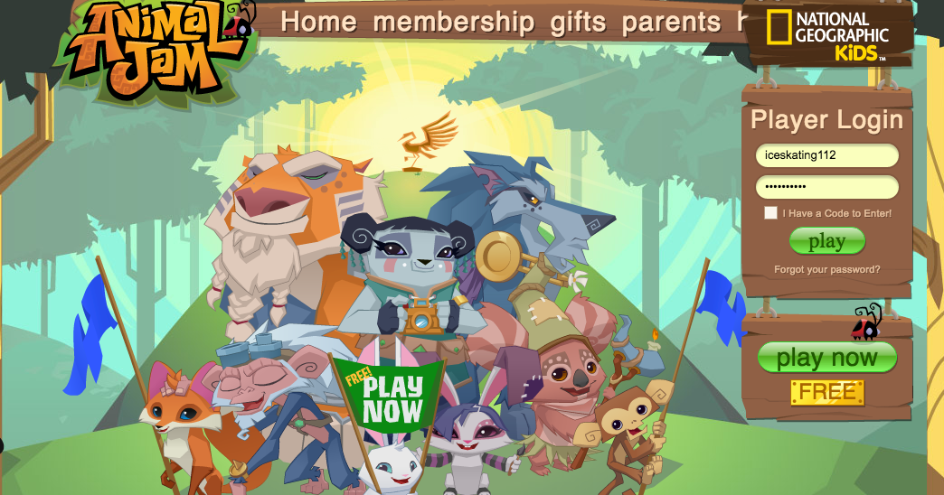 All Things Animal Jam Classic: Animal Jam and their Homepage!!!!!!!!!!