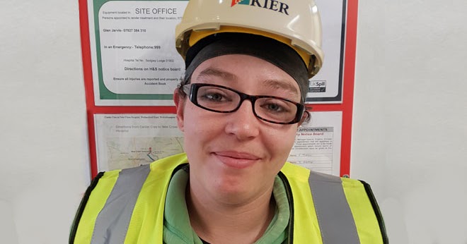 Charlotte Bradley, ground-worker | Kier apprenticeships