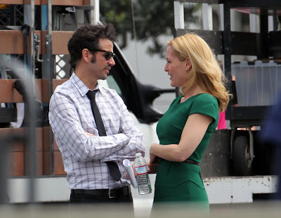 EGA: Gillian durante las filmaciones del Piloto de Suspenso de Rand ...