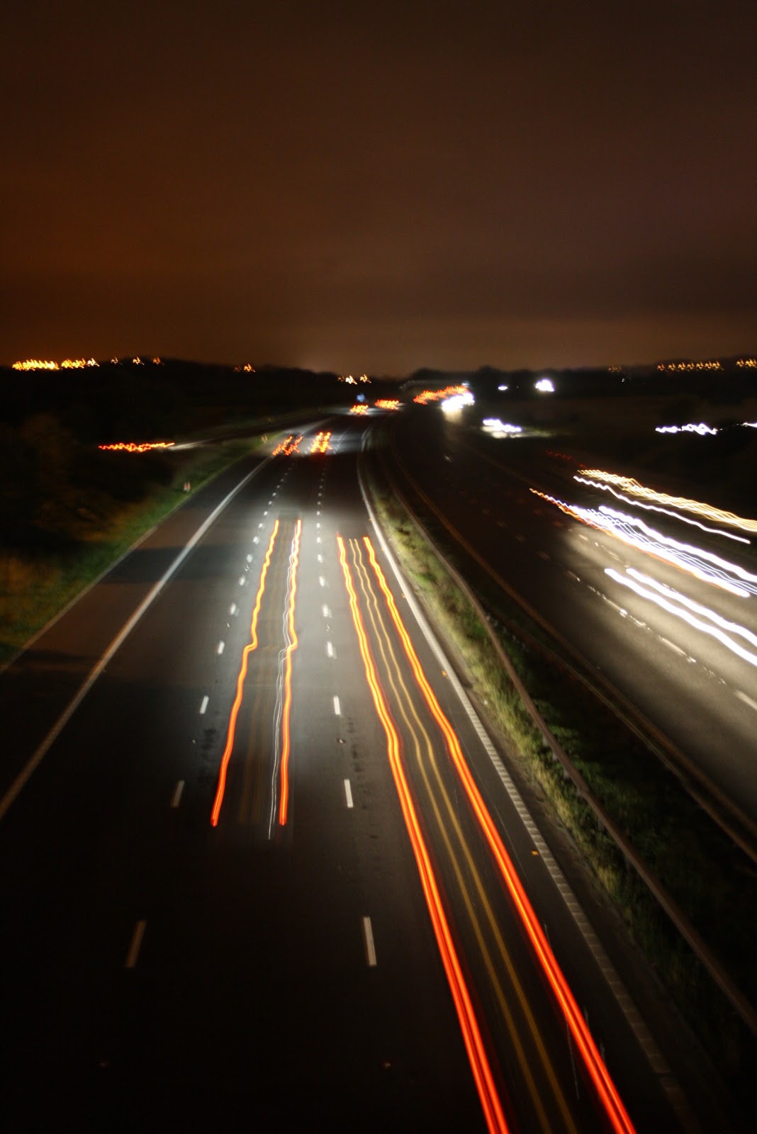 Ryans Photo's: Slow shutter speed traffic