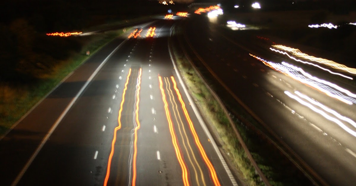 Ryans Photo's: Slow shutter speed traffic