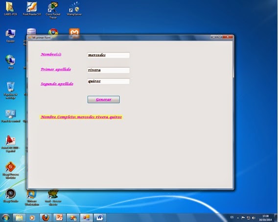 PROGRAMANDO EN VISUAL STUDIO: EJERCICIOS DE VISUAL BASIC