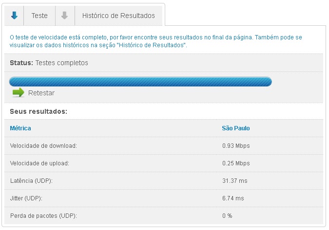 Dicas sobre ADSL....: Medir a qualidade de sua conexão de banda larga ...