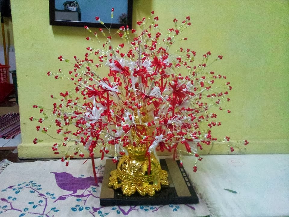 Panduan Kraf Riben dan Kertas: Bunga Telur Manik