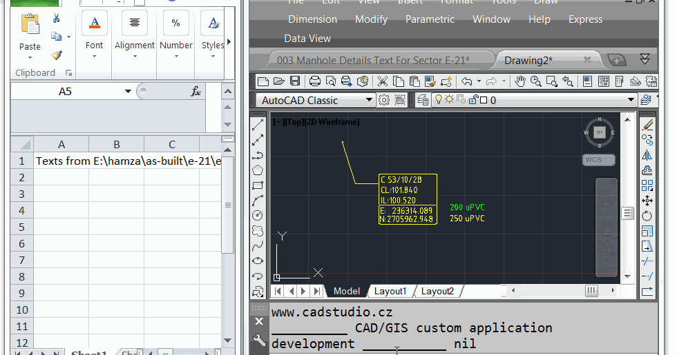 Export Autocad Text To Excel Lisp Autocad Space Export Autocad Text To Excel Lisp Autocad Space