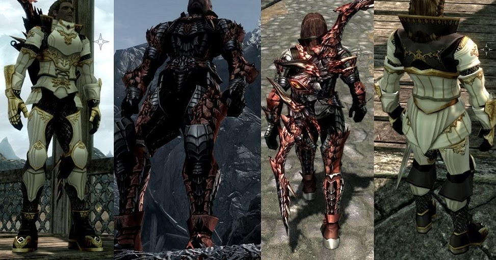 L2 Draconic & Majestic Armors ~ Eskyrim